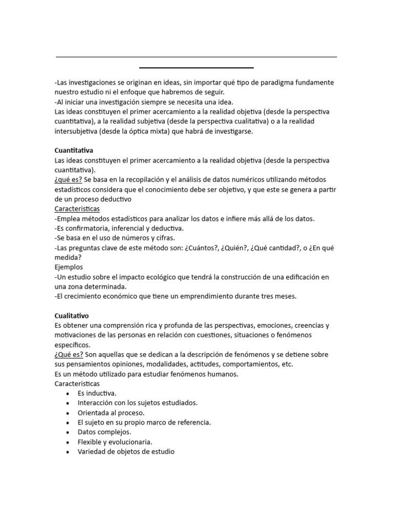 Cómo Se Origina Las Investigaciones Cuantitativas | PDF