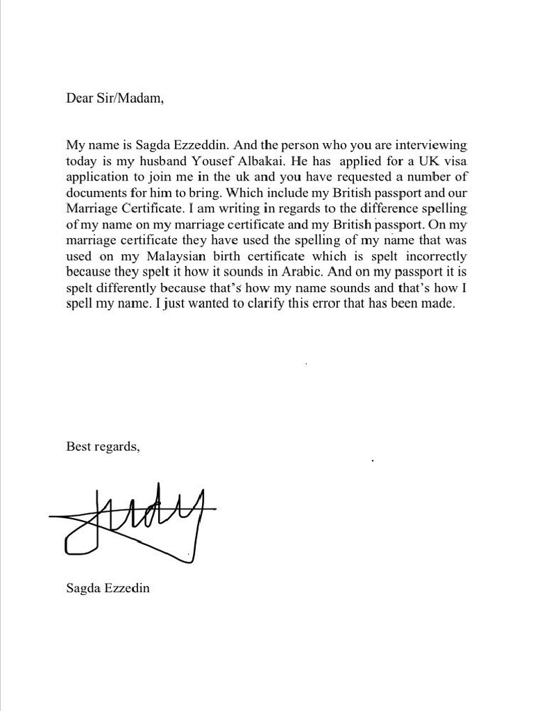 How To Write Clarification Letter | PDF