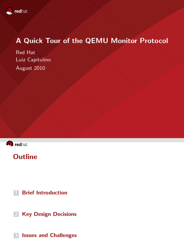 A Quick Tour of The QEMU Monitor Protocol | PDF