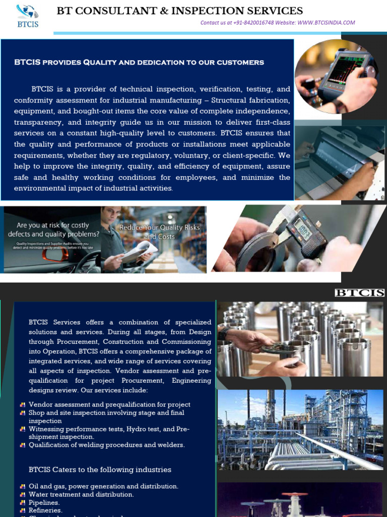 Brouchure - BTCIS | PDF