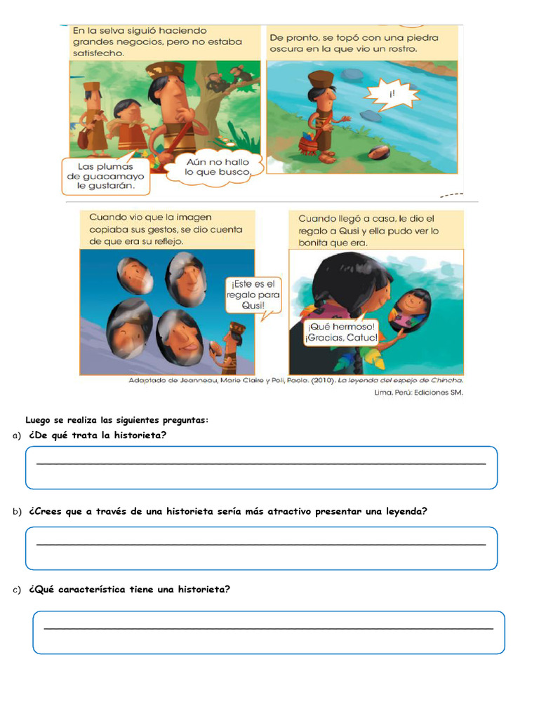 03 Set Anexos Comunic Escribimos Leyendas | PDF