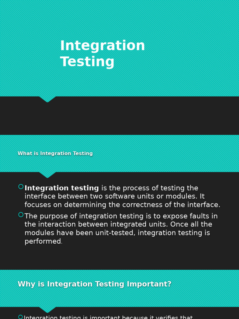 Integration | PDF