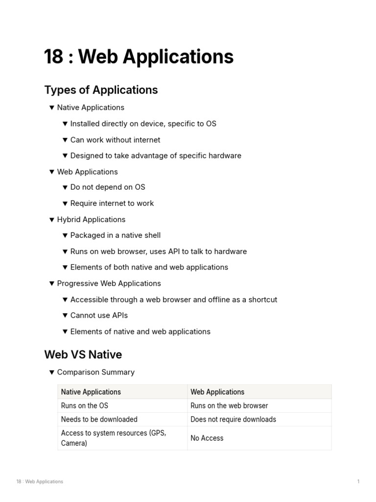 Essentials of Computing - Web Apps | PDF
