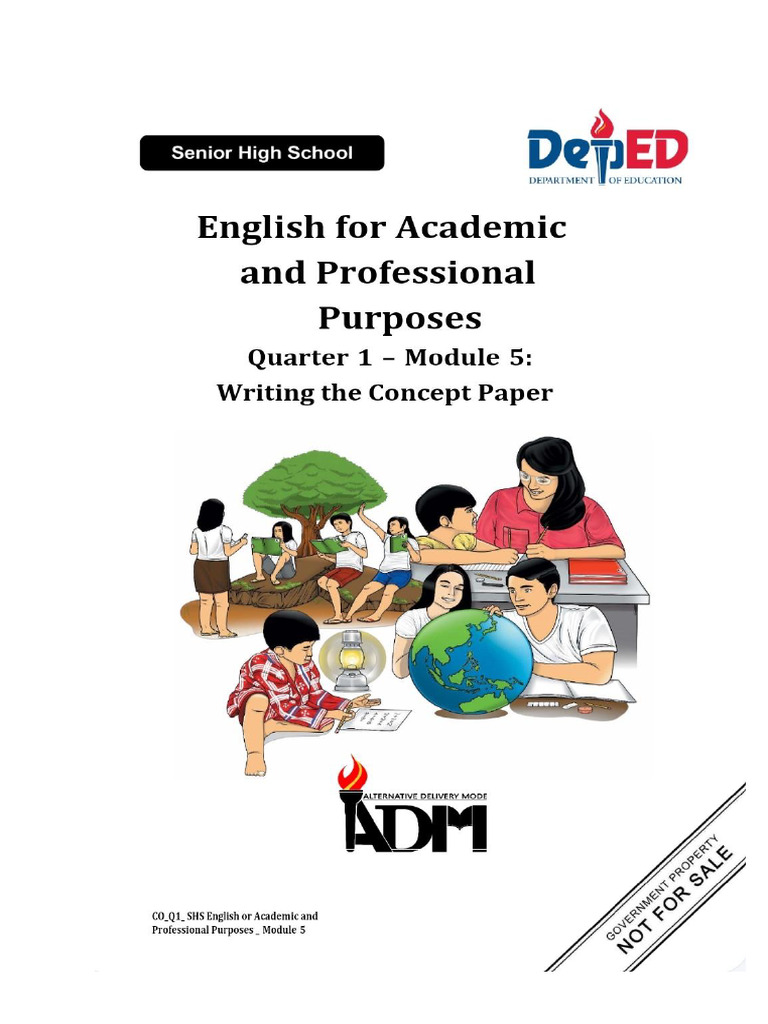 EAPP12 Q1 M5 Concept Paper | PDF