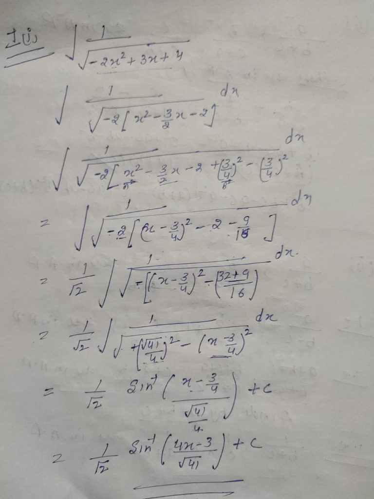 Class 12 Exercise 9.6 | PDF