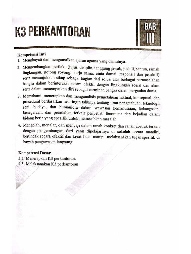 materi K3 | PDF
