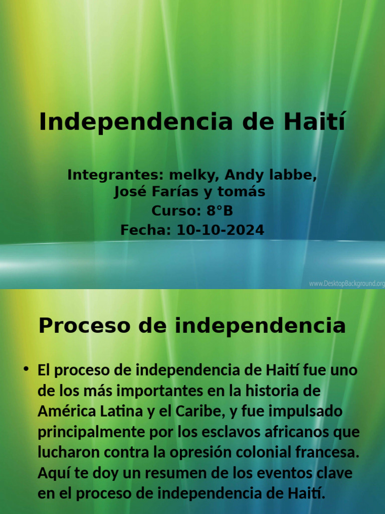 Independencia de Haití | PDF