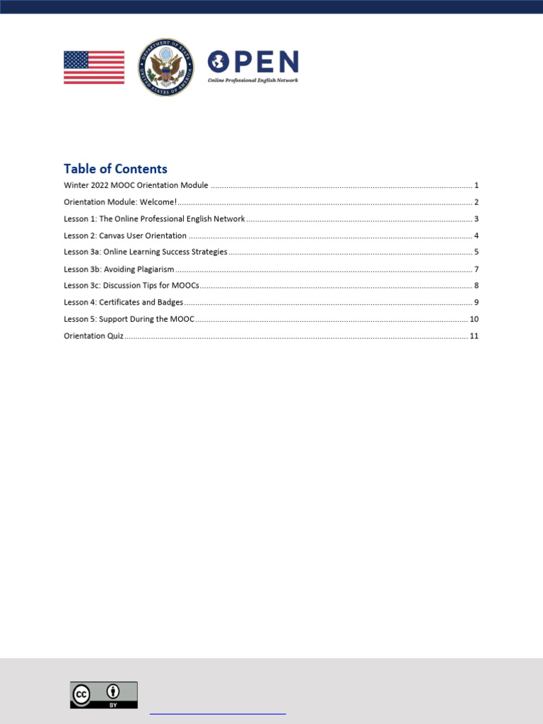 EBE MOOC Orientation 2022 | PDF