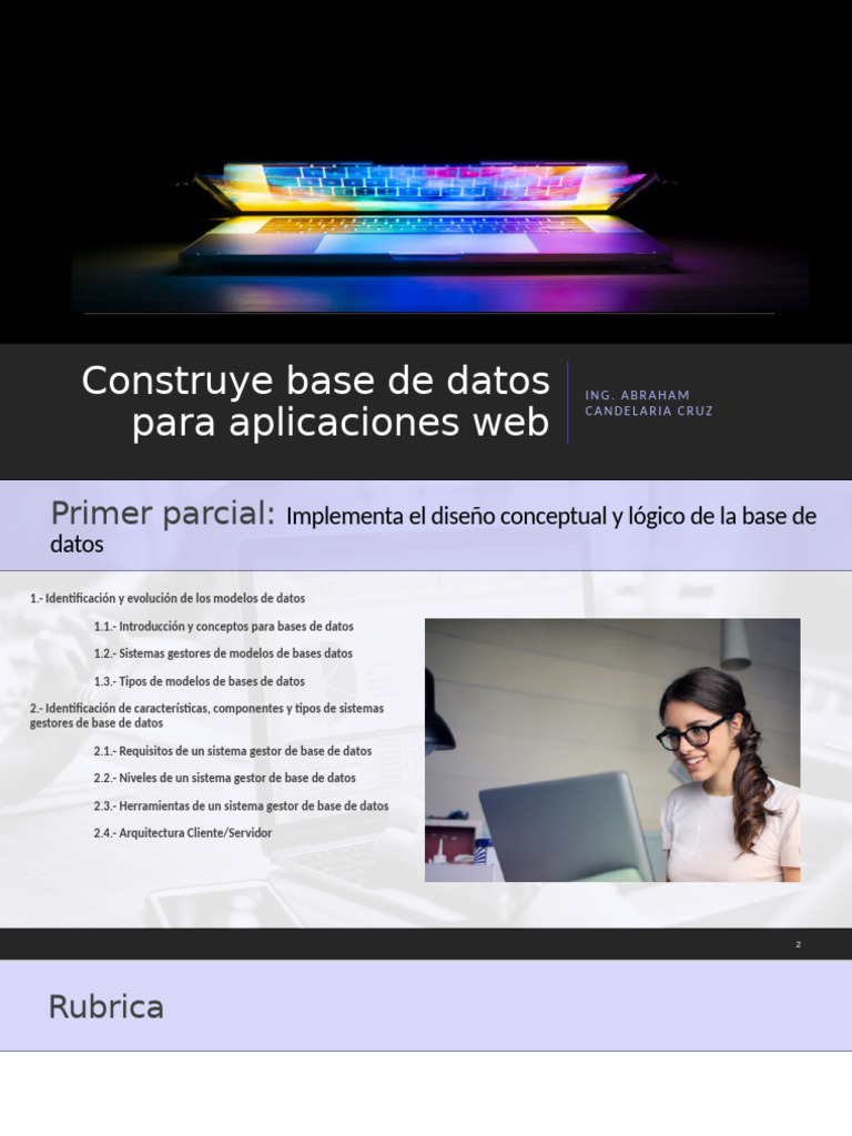 Construye Base de Datos para Aplicaciones Web | PDF