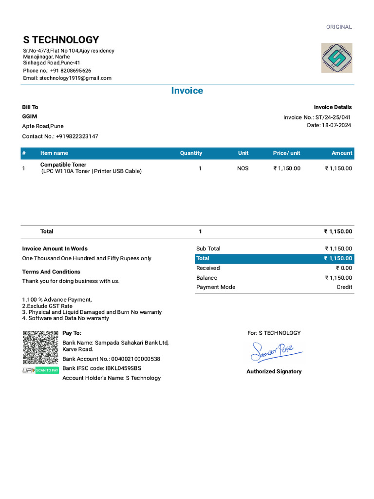 Sale_ST 24-25 041_18-07-2024_Original | PDF