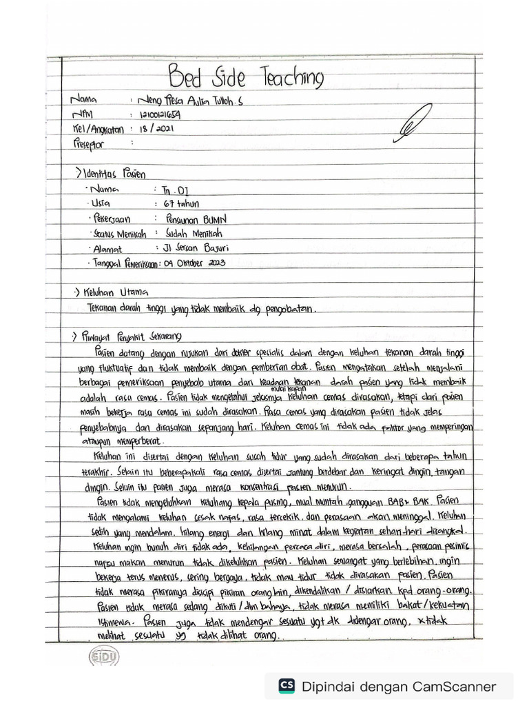 Contoh BST Jiwa - Kel 18 Neng | PDF