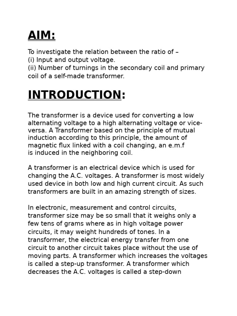 Physics Project | PDF