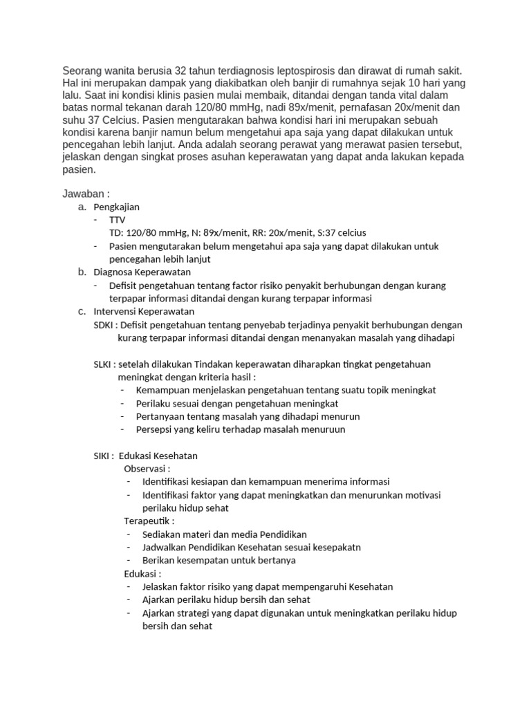 Soal Kasus Eval | PDF