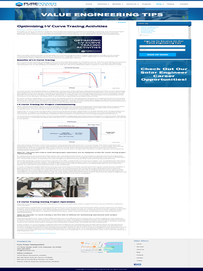Optimizing I-V Curve Tracing Activities | PDF Optimizing I-V Curve Tracing Activities | PDF