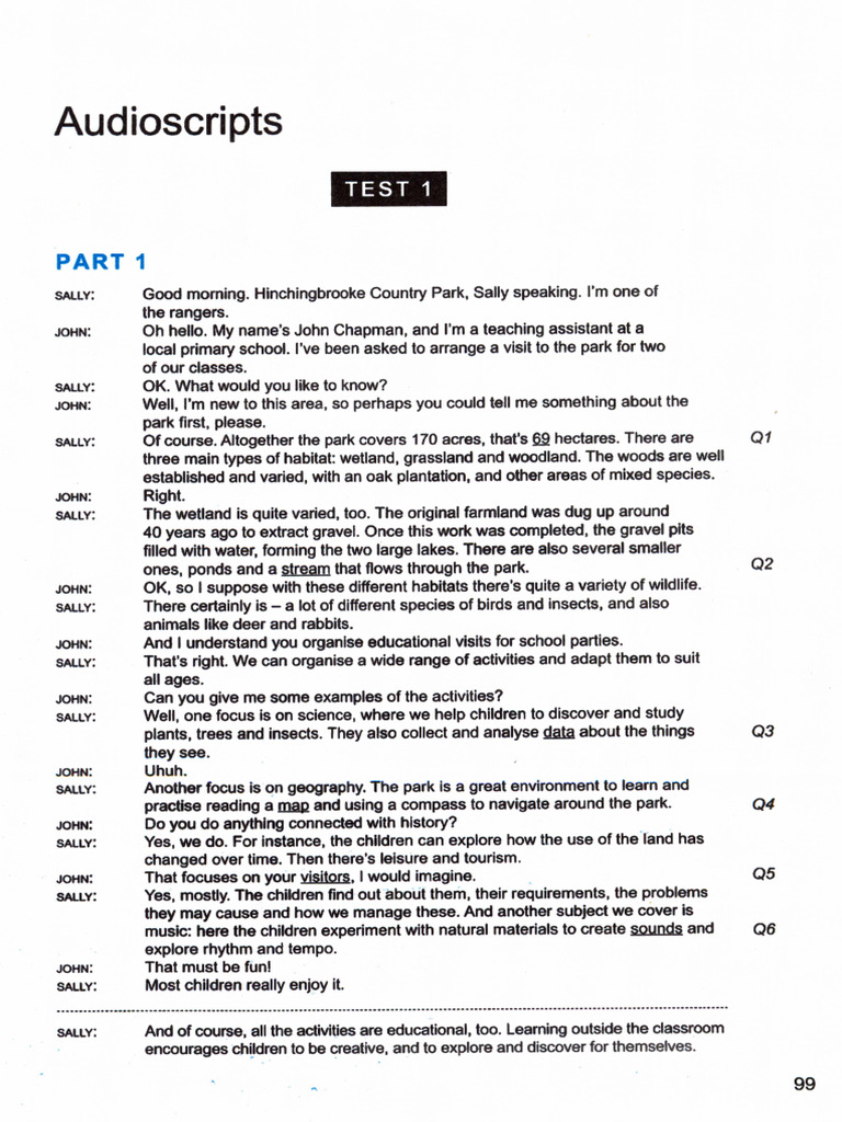 Cambridge 19 Academic - TRANSCRIPT | PDF