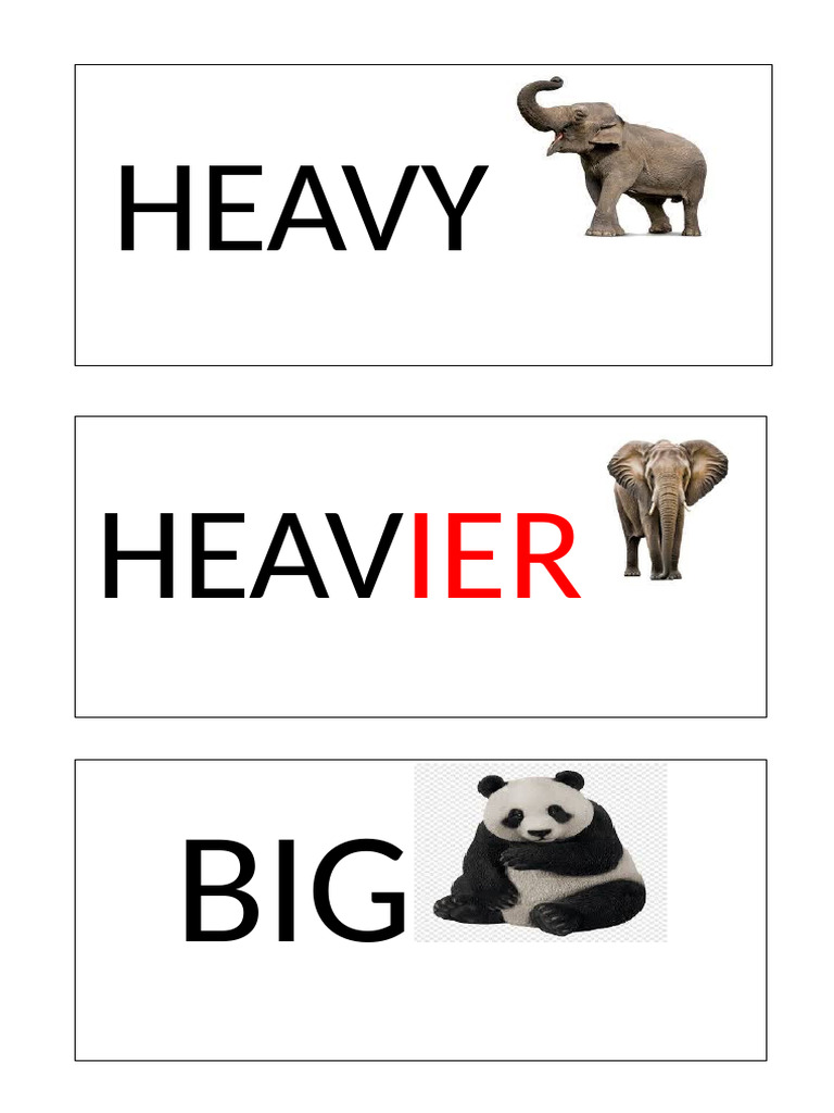 Flash Card Comparative | PDF