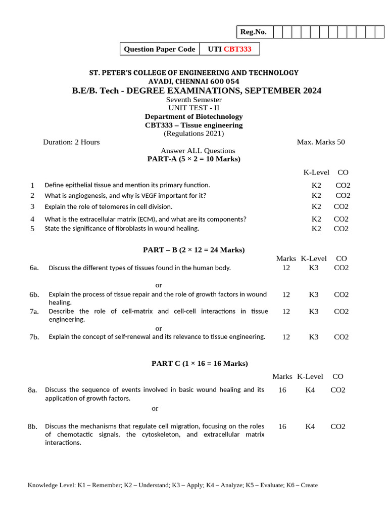 Tissue Engineering Pdf