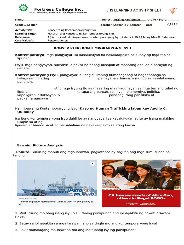 Q1W1 (Ap10) - 032556 | PDF