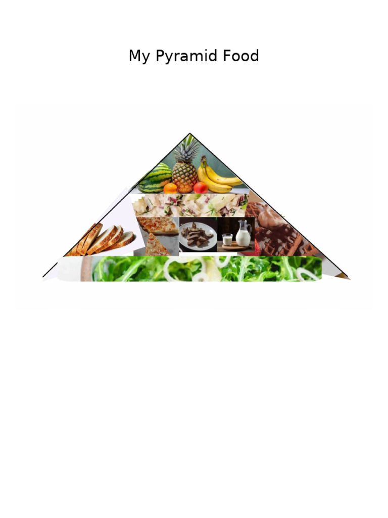 My Pyramid Food | PDF