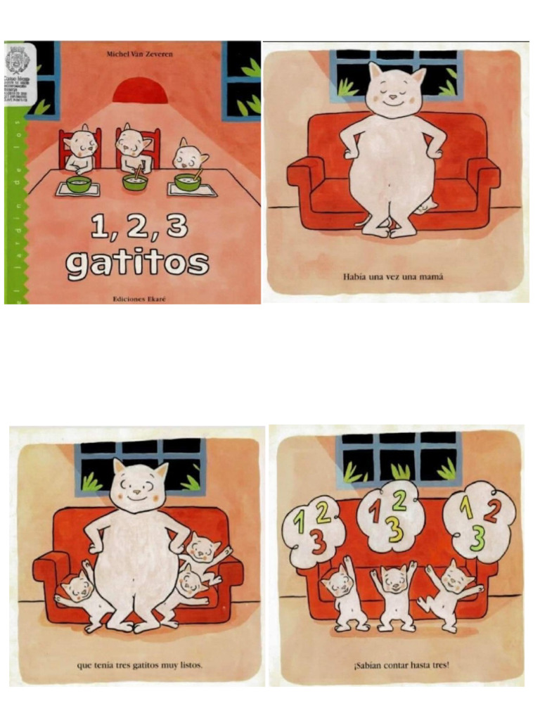 Cuento Tres Gatitos | PDF
