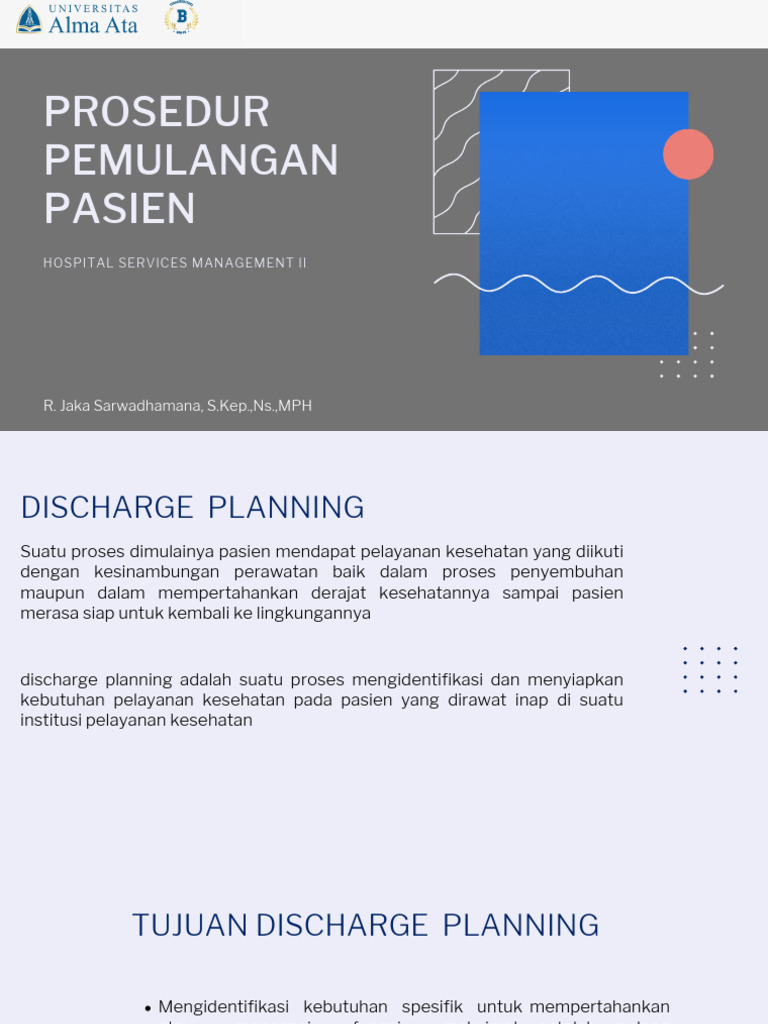 Prosedur Pemulangan Pasien 20240924 170725 0000 | PDF