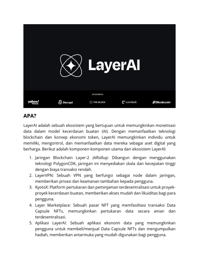 LayerAi Research Paper | PDF | Internet Of Things | Computers