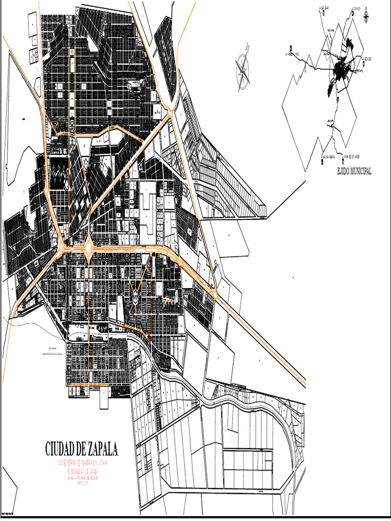 II.a - Plano Ciudad de Zapala | PDF