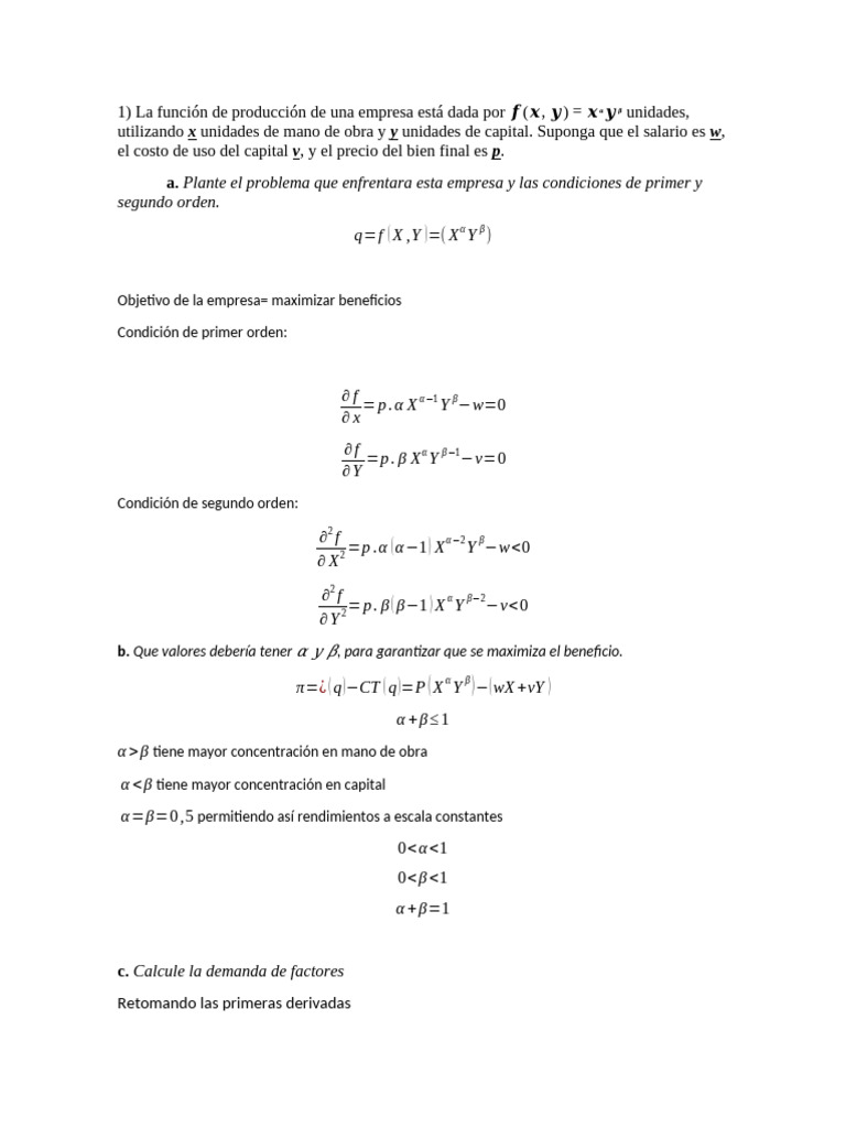 Taller 1 Micro II | PDF