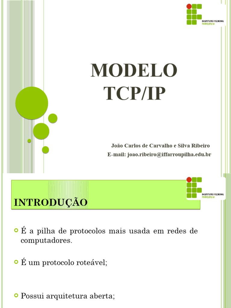 Aula 04 - Modelo TCP-IP | PDF