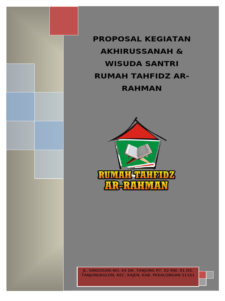 Proposal Akhirussanah 2020 2021 | PDF