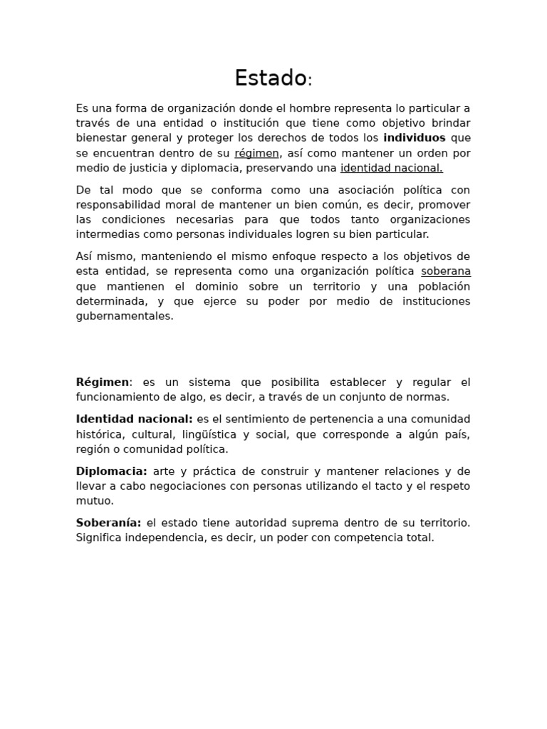 Estado | PDF