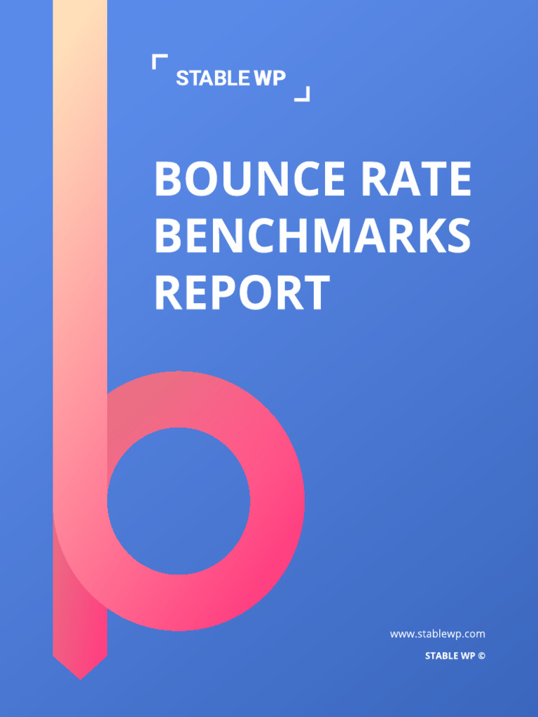 Bounce Rate Benchmarks Report | PDF