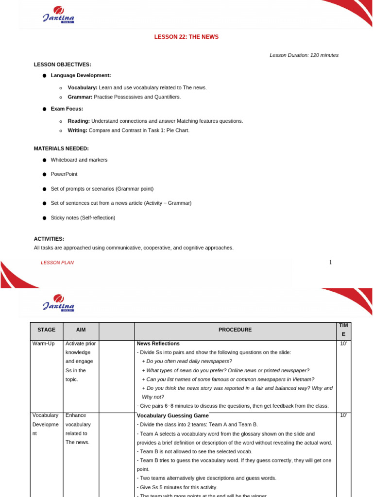 (AE - LP) Lesson 22 - 2nd Checked | PDF