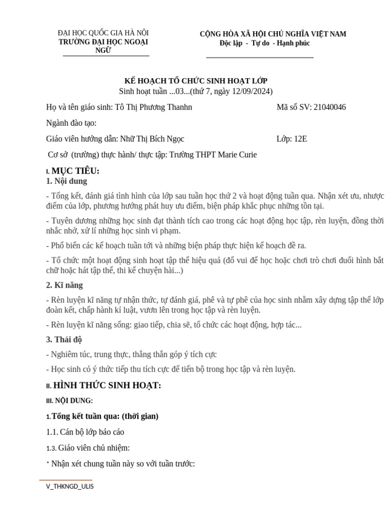 BMTT1.5 - KH T CH C Sinh Ho T L P | PDF