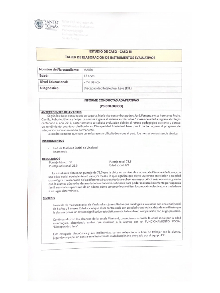 ESTUDIO DE CASO - CASO III | PDF