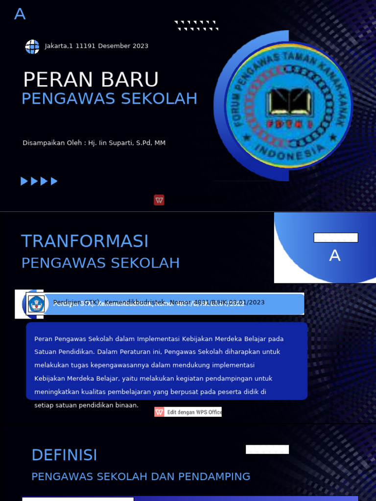 Bahan Sosialisasi Transformasi Pengawas | PDF