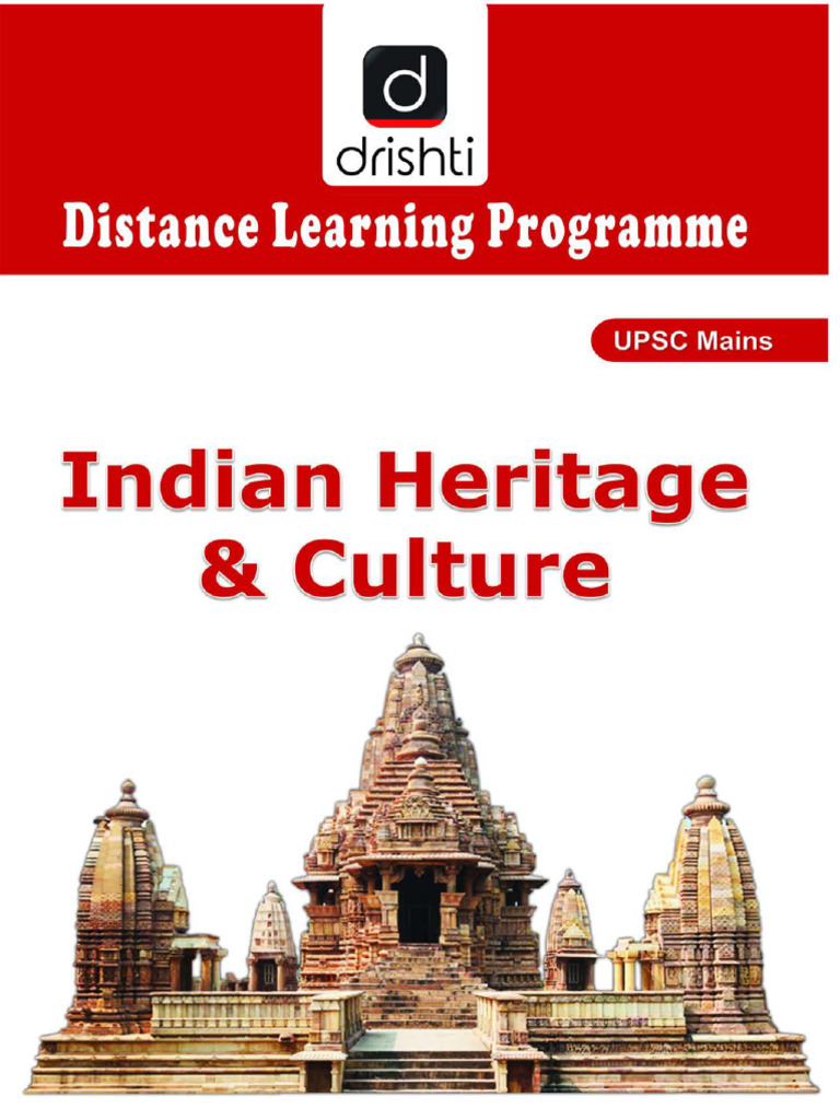 Indian Heritage Culture Pdf