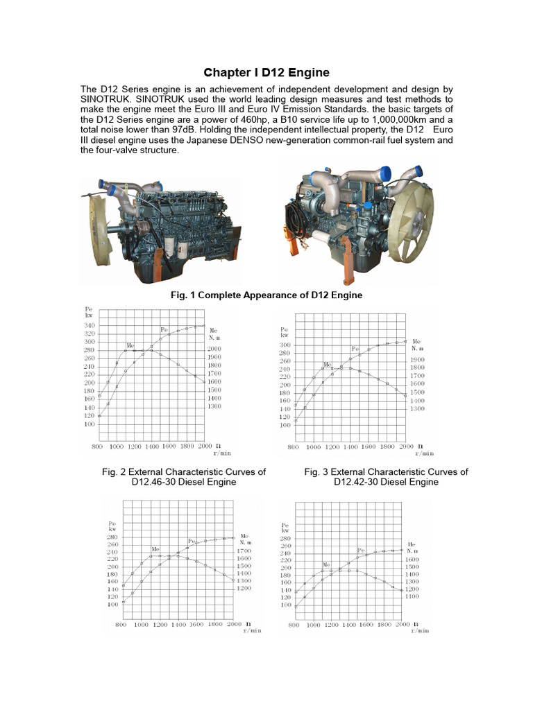 Repair of Euro Iii D12 Engine | PDF