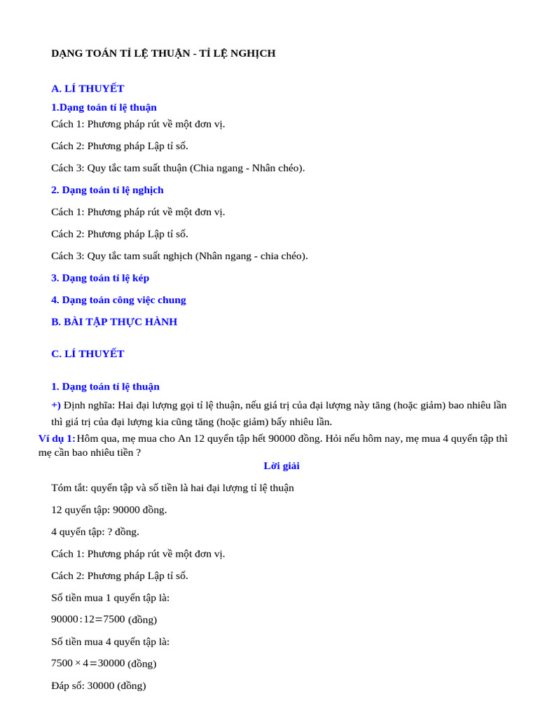 Ti Le Thuan Ti Le Nghich | PDF