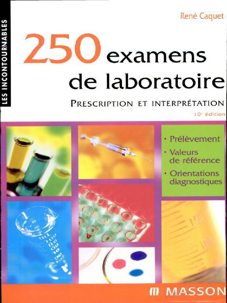 250 Examens de Laboratoire | PDF