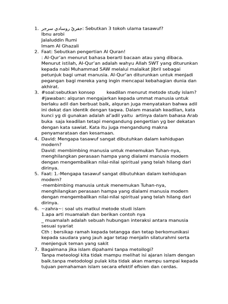 Soal UTS | PDF