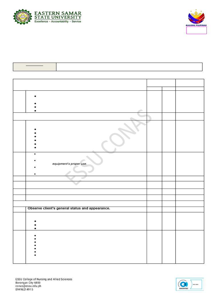 HA 05 - Assessing Nutritional Status | PDF