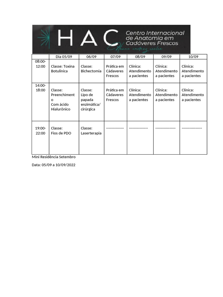 Mini Residencia HAC | PDF