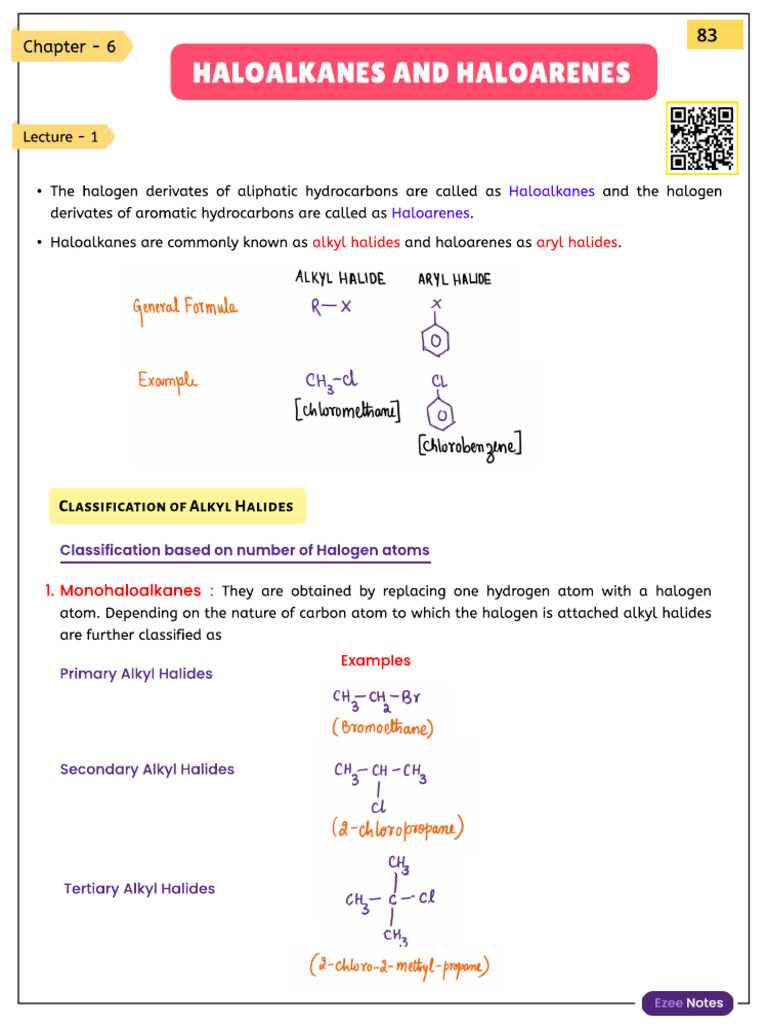 Haloalkane Haloarene | PDF