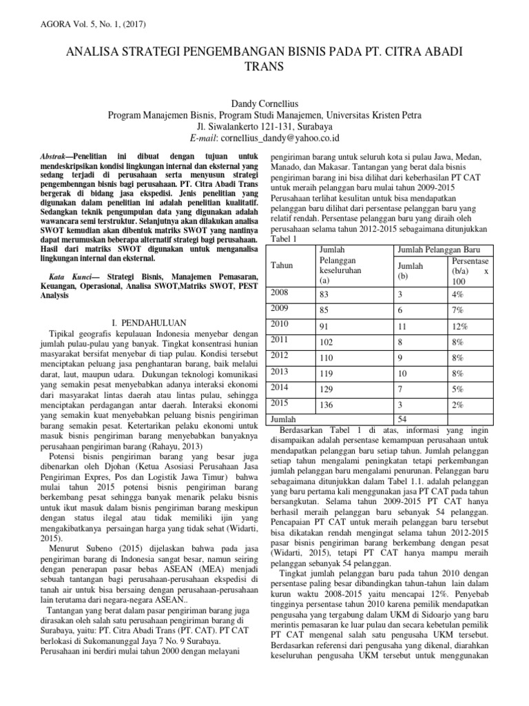 Analisis Kekuatan Porter Pada Perusahaan Trans Corp | PDF