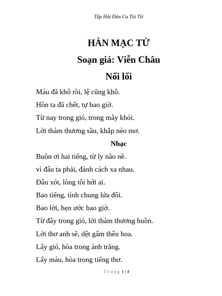 7. Han mac tu | PDF
