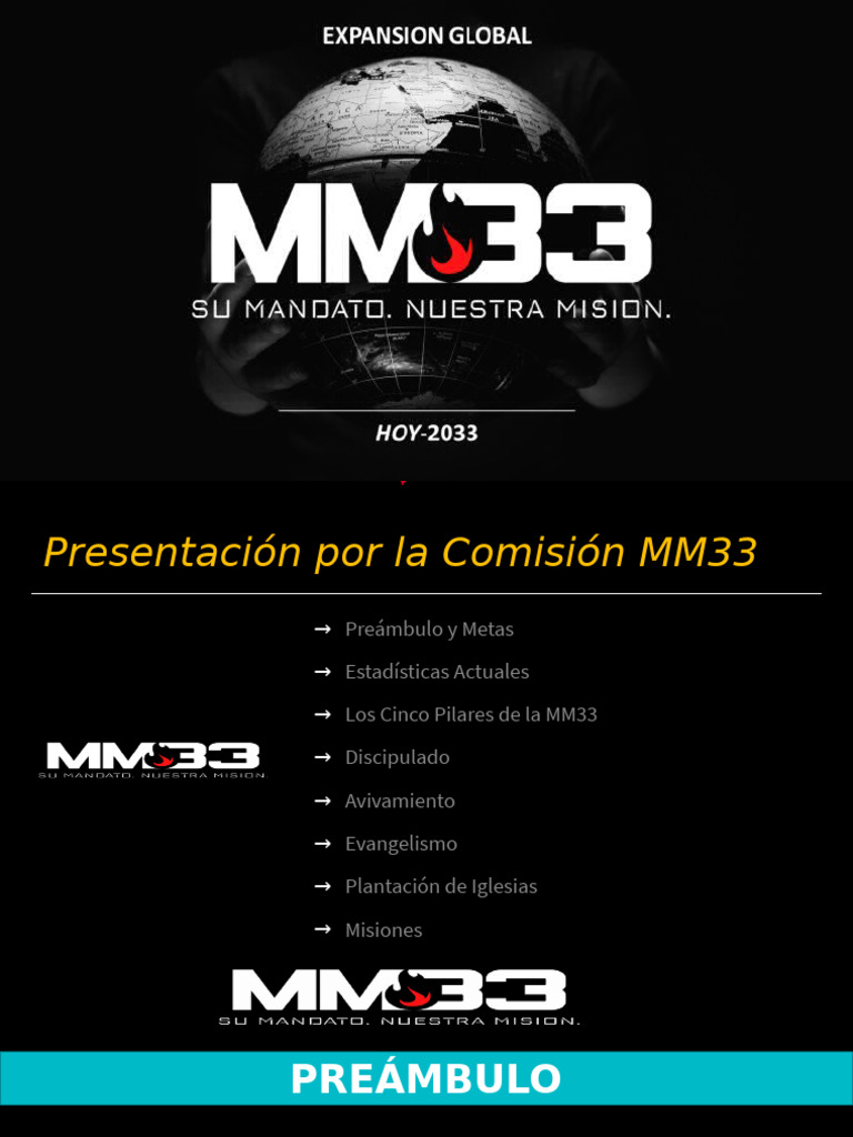 El Discipulado Desde MM33 | PDF