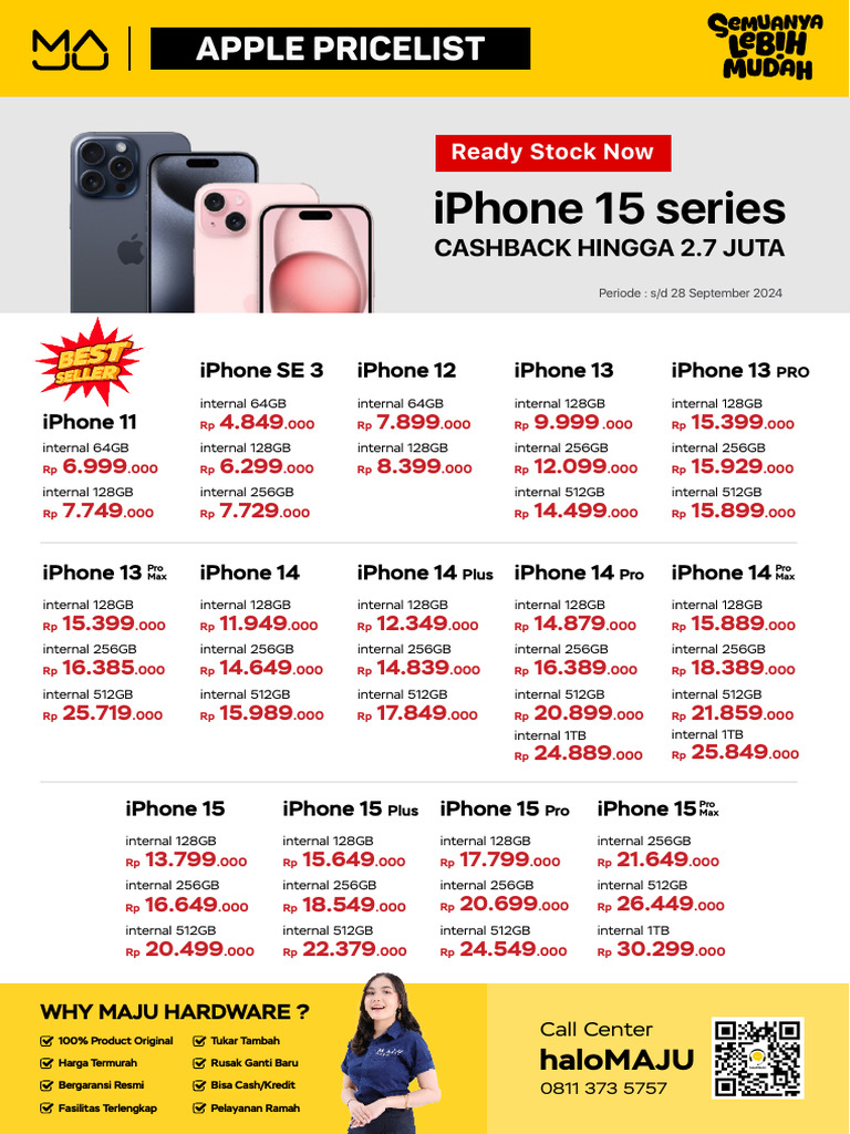 Pricelist Apple 09 Sep 2024 | PDF