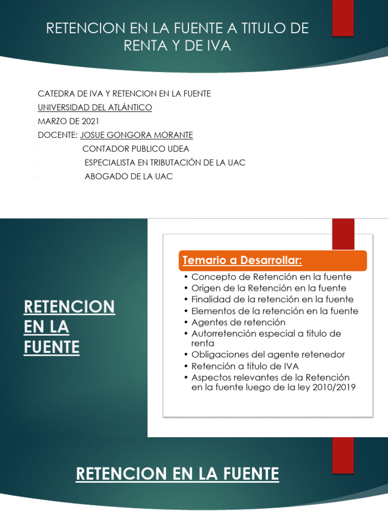 Rete Fuente | PDF