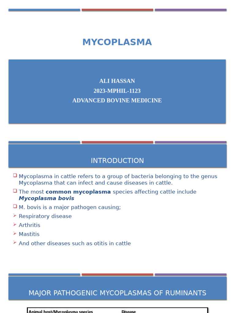 5 Mycoplasma | PDF